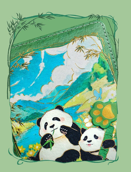 Panda Magnetic Closure Notebook – Fachaiacc